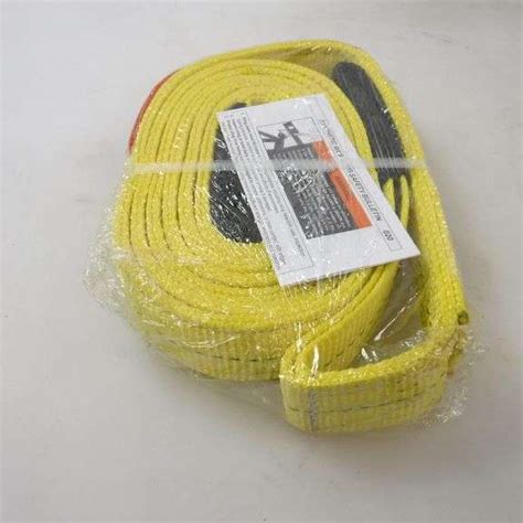 2 X 12 Polyester Lifting Sling Tow Strap 2 Ply Dutch Goat