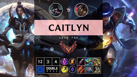 Caitlyn Top Vs Twisted Fate Euw Grandmaster Patch 1413 Youtube