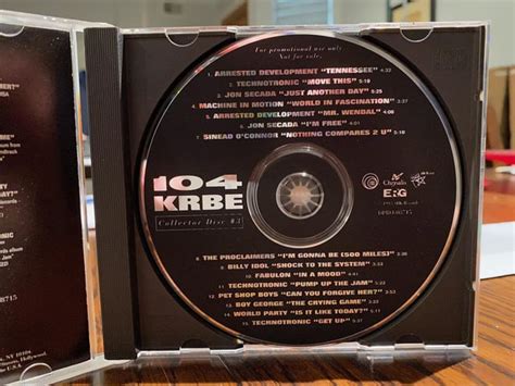 104 Krbe Promotional Cd Circa 1993 R Houston