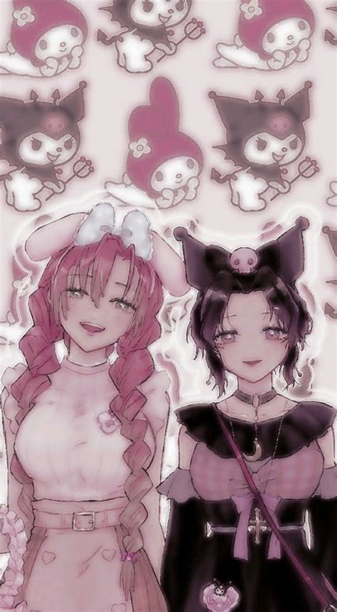 Shinobu And Mitsuri Sfondi Carini Disegni Di Sfondi Sfondi Iphone