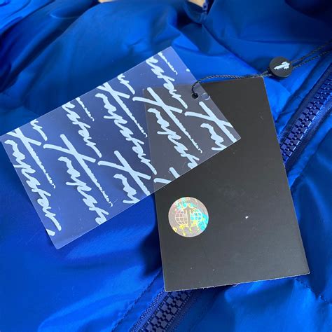 Ts Dazzling Blue Irongate Hooded Puffer Jacket Repforces