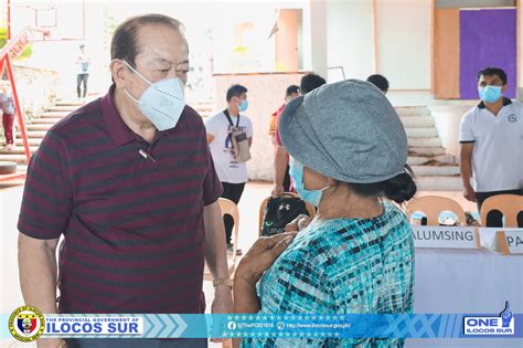 Governor Jerry Singson Together With San Emilio Mayor Joey Bragado