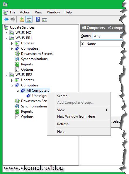 Configuring And Managing Wsus Downstream Replica Servers Adrian Costeas Blog