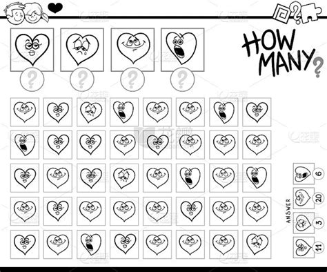 趣味心数数教育任务素材 花瓣网