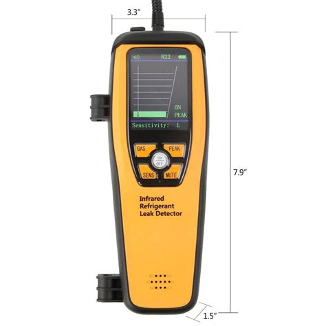 Elitech ILD-300 Professional Infrared Refrigerant Leak Detector ...
