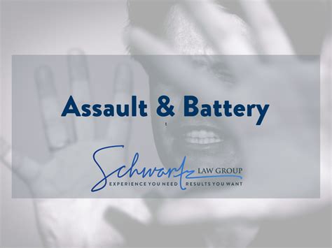 Assault And Battery Lawyer In Michigan Schwartz Law Group