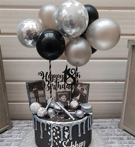 ᐉ Топпер на торт із повітряних куль Silver 514451 • Краща ціна в Києві Україні • Купити в