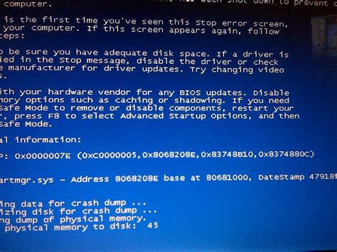 Windows Vista Error Messages