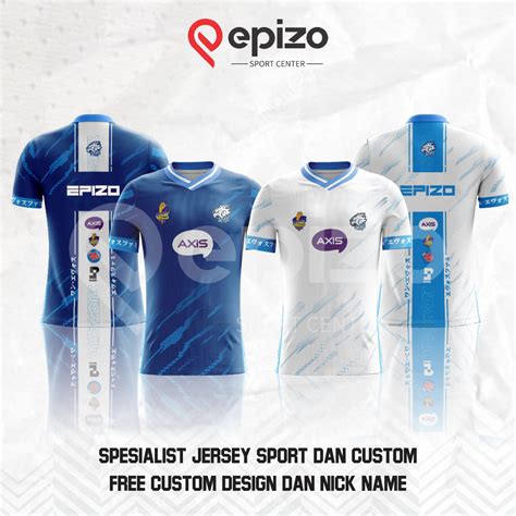 Jual Jersey Baju Kaos EVOS S Season Terbaru Full Printing Free Nickname Dan Logo