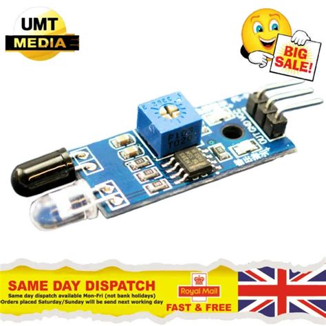 Obstacle Avoidance Ir Sensor Infrared Photoelectric Module Arduino