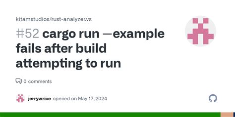 Cargo Run Example Fails After Build Attempting To Run Issue 52