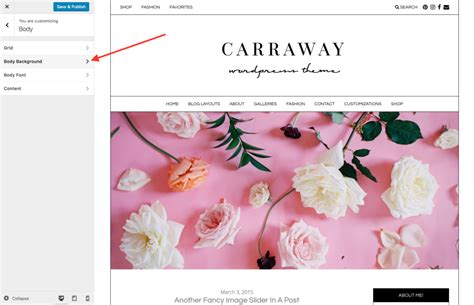 How To Set Body Background Image Color Settings Knowledge Base