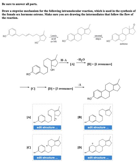Solved Be Sure To Answer All Parts Draw A Stepwise Chegg Com