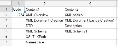 How To Convert This Xml Into A Table Using Xslt Stack Overflow