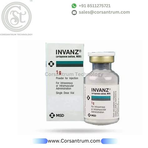 Ertapenem Sodium Injection At Rs 2500 Box Ertapenem Injection In