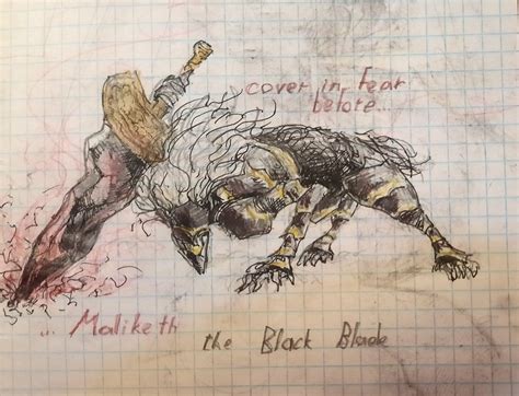 Drawing Elden Ring Instead Of Learning Math R Eldenring