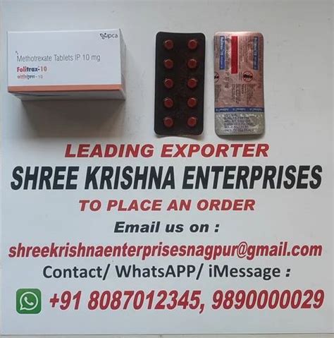 Methotrexate Tablet 10mg At ₹ 99 Stripe In Nagpur Id 2854052403762
