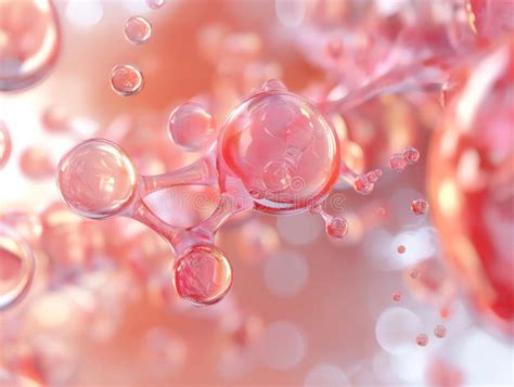 Abstract Molecular Structure With Spheres Stock Image Image Of Abstract Bonds 310495161