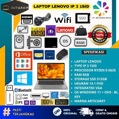 Laptop Lenovo Ip 3 1sid Laptop Lenovo Ip 3 1sid