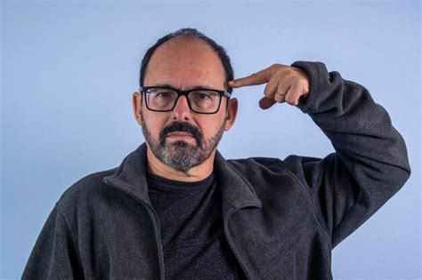 Premium Photo Portrait Of 60 Years Old Bearded Man On Blue Background