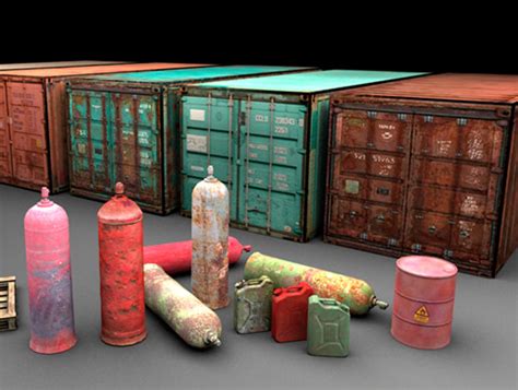 Containers Pack In Assetsstore Community Showcases Unity Discussions