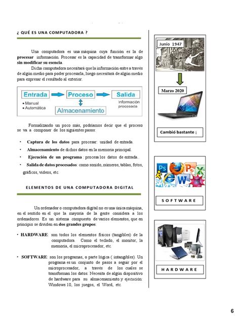 Unidad I Harware 6 15 Pdf Disco Compacto Hardware De La Computadora