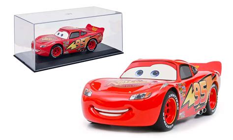 1 18 Flash Mcqueen De Cars Reproduite Par Schuco Pdlv