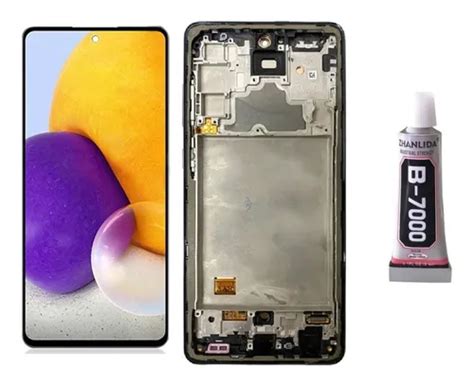 Tela Display Frontal Lcd Touch Compativel A72 Nacional Aro Frete grátis