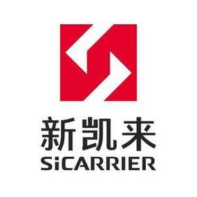 新凯来logo商标设计，半导体vi设计