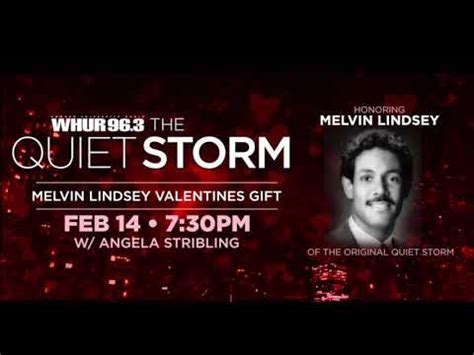 Special ‘original Quiet Storm Tribute To Whur 963s Melvin Lindsey