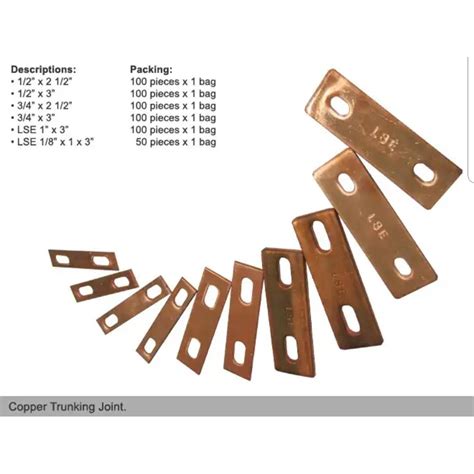 Copper Trunking Joint Copper Earth Link Onespark Shopee Malaysia