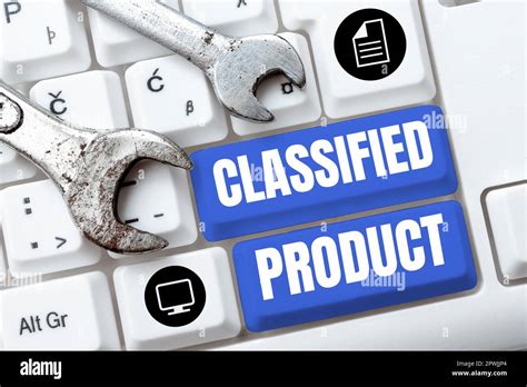 Writing Displaying Text Classified Product Business Overview Sensitive