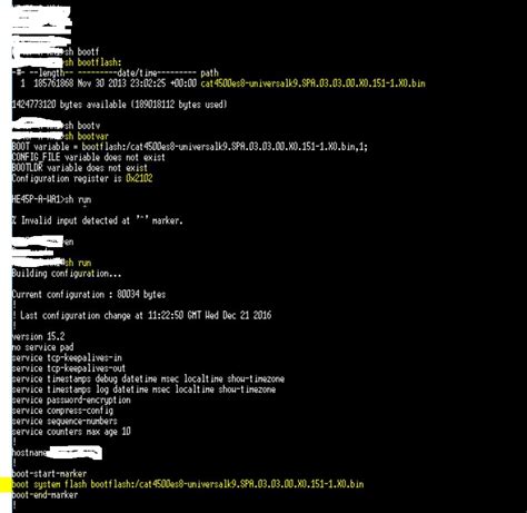 Rommon Mode In Supervisor 8 Every Time Its Boots Up Cisco Community