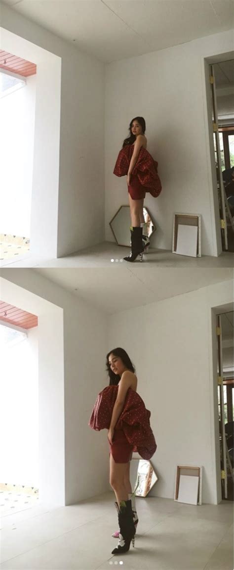 곰신 민효린 초미니 원피스 입고 화보 촬영청순섹시 세계일보