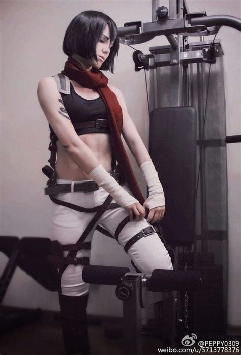 Cosplay Mikasa Chica Anime Manga Cortes De Pelo Chica Anime
