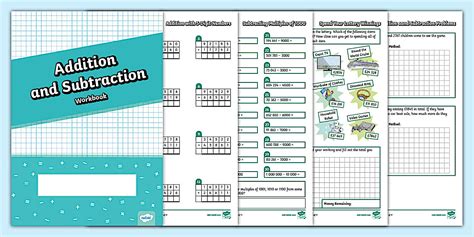 Year 5 Maths Addition And Subtraction Activity Booklet Year 5 Maths