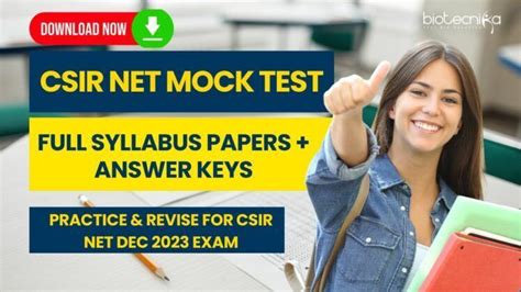 🔰🔥download Csir Net Life Science Full Syllabus Mock Test Papers Ans Key ♻️practice And Revise
