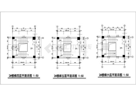 溧阳市某6480平米6层框架结构商务大酒店全套建筑设计cad图纸酒店土木在线