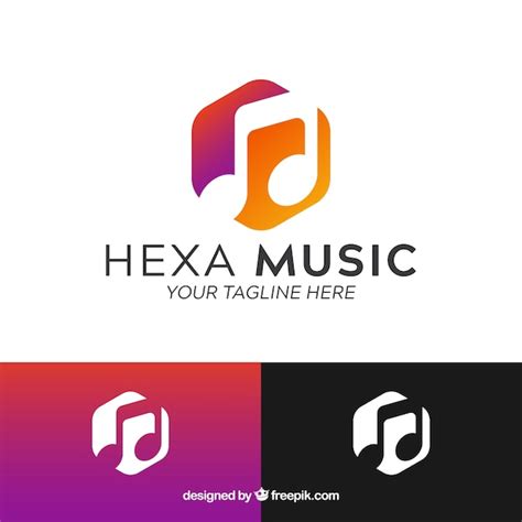 Premium Vector Modern Music Logo