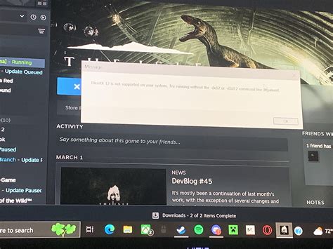 Does Any One Know How To Fix The Directx 12 Error R Theisle