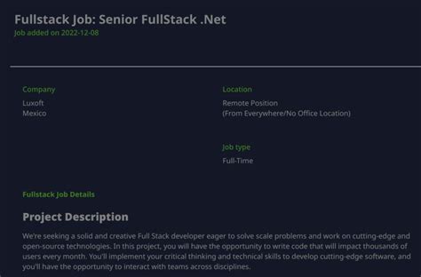 developers job boards go js react python rust fullstack on linkedin