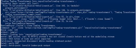 Could Not Install Gfpgan Issue AUTOMATIC Stable Diffusion Webui GitHub