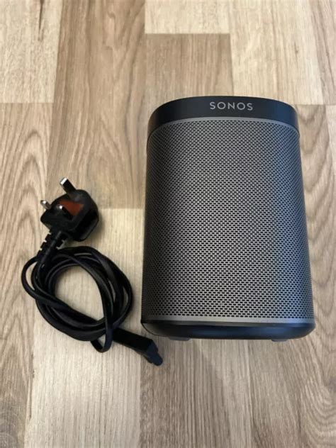 Sonos Play 1 Wireless Speaker Black Official Sonos Wifi Compact £90