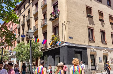 추에카 동네 장식과 게이 프라이드의 날 축하 기간 동안 삶의 전체 Lgbtqia 문화에 대한 스톡 사진 및 기타 이미지