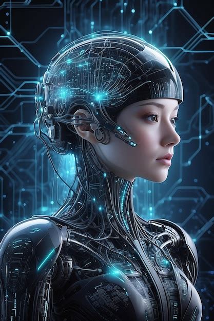 Premium Photo Cybernetic Network Exploring The Intricate Web Of Code