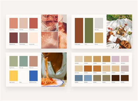 계절별 색상 팔레트 모음 봄·여름·가을·겨울 컬러 코드 복사 가능 Simple P