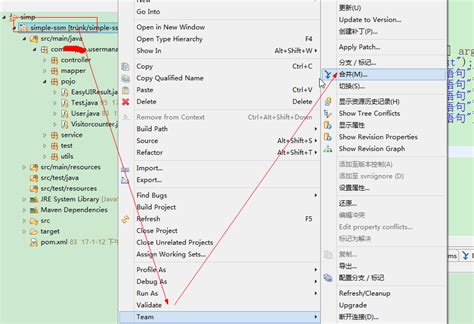 eclipse中svn分支与合并 mr aaron 博客园