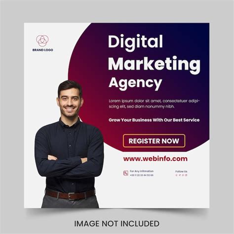 Premium Vector Digital Marketing Agency Linkedin Cover Banner Premium