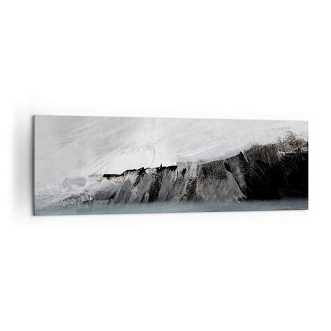 Obraz na płótnie Woda ziemia starcie żywiołów 160x50cm Wybrzeże Krajobraz Morze