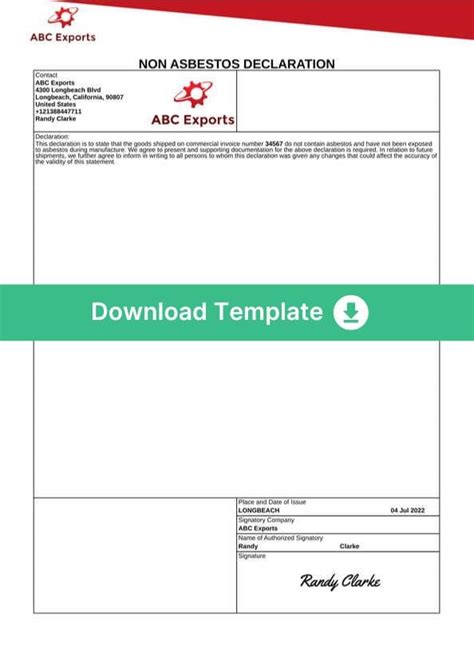 IncoDocs Template Library Templates For Import Export